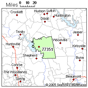 Zip 77351 (Livingston, TX) Rankings