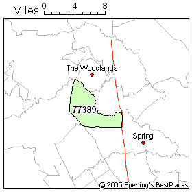 Zip 77389 (Spring, TX) Rankings