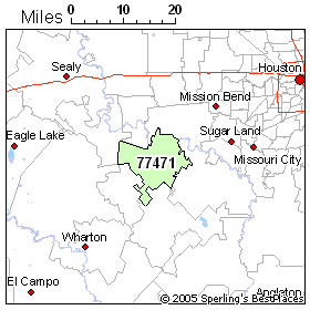 Zip 77471 (Rosenberg, TX) Rankings
