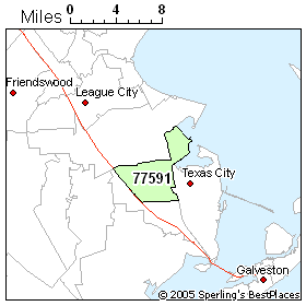 Zip 77591 (Texas City, TX) Rankings