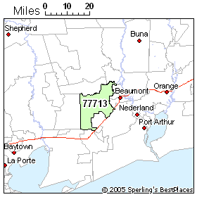 Map Of Beaumont Tx Area