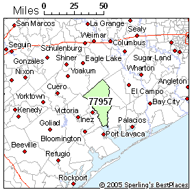 Zip 77957 (Edna, TX) Rankings