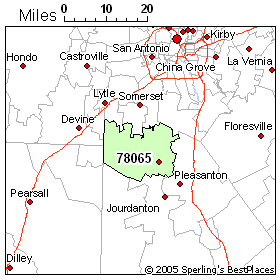 Zip 78065 (Poteet, TX) Rankings