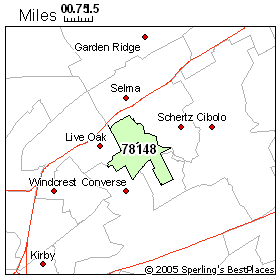 Zip 78148 (Universal City, TX) Rankings