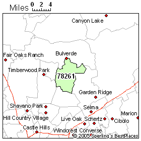 Best Place to Live in San Antonio (zip 78261), Texas