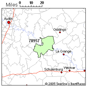 Smithville Tx Map Of Texas