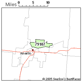 Best Place to Live in Amarillo (zip 79107), Texas