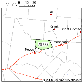 Zip 79777 (Pyote, TX) Rankings