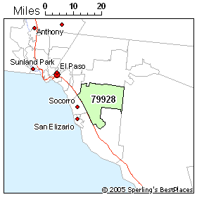 Best Place to Live in El Paso (zip 79928), Texas