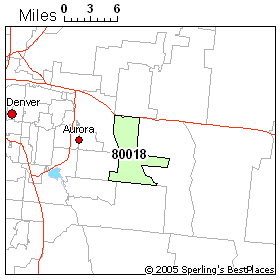 Zip 80018 (Aurora, CO) Rankings
