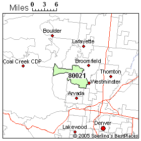 Zip 80021 (Westminster, CO) Rankings