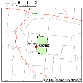 Best Place to Live in Denver (zip 80206), Colorado