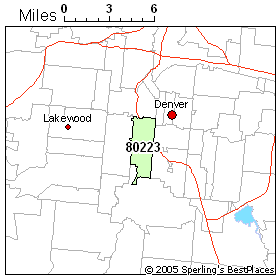 Best Place to Live in Denver (zip 80223), Colorado