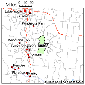 Calhan (zip 80808), Colorado