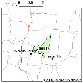 Zip 80917 (Colorado Springs, CO) Rankings