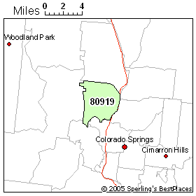Rankings in Zip 80919 (Colorado Springs, CO)