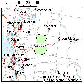 Zip 82930 (Evanston, WY) Rankings