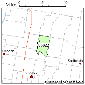 Zip 85022 (Phoenix, AZ) Rankings