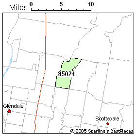 Zip 85024 (Phoenix, AZ) Rankings
