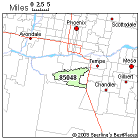Best Place to Live in Phoenix (zip 85048), Arizona