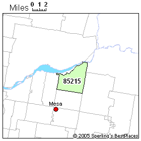 Zip 85215 (Mesa, AZ) Rankings