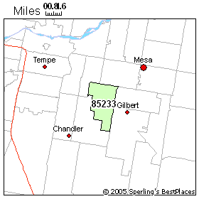 Zip 85233 (Gilbert, AZ) Rankings