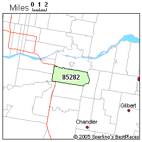 Tempe Az Zip Code Map - Map