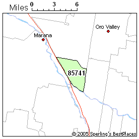 Zip 85741 (Casas Adobes, AZ) Rankings