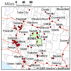 Zip 85901 (Show Low, AZ) Rankings