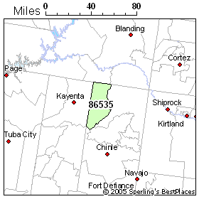 Zip 86535 (Dennehotso, AZ) Rankings