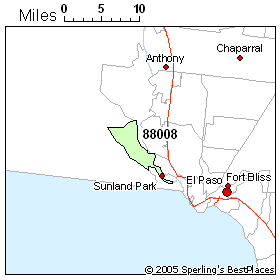 Zip 88008 (Santa Teresa, NM) Rankings