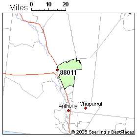 Zip 88011 (Las Cruces, NM) Rankings