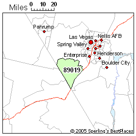 Zip 89019 (Sandy Valley, NV) Rankings