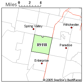 Zip 89118 (Spring Valley, NV) Rankings