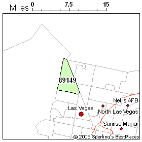 Zip 89149 (Las Vegas, NV) Rankings