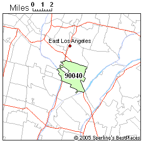 Zip 90040 (Commerce, CA) Rankings