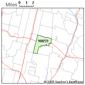 Best Place to Live in Los Angeles (zip 90059), California