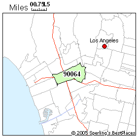 Zip 90064 (Los Angeles, CA) Rankings