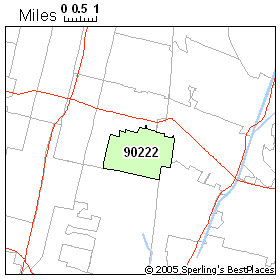 Compton Ca Zip Code Map - United States Map