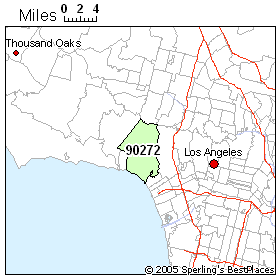 Zip 90272 (Los Angeles, CA) Rankings