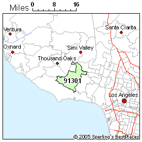 Rankings in Zip 91301 (Agoura Hills, CA)
