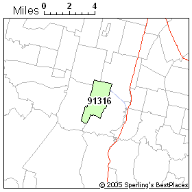Zip 91316 (Los Angeles, CA) Rankings