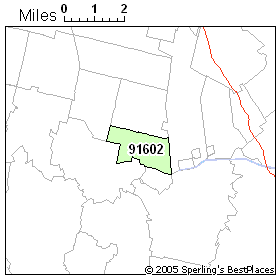 Zip 91602 (Los Angeles, CA) Rankings