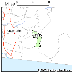 Vista Ca Zip Code Map - Map