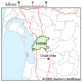 Zip 91950 (National City, CA) Rankings