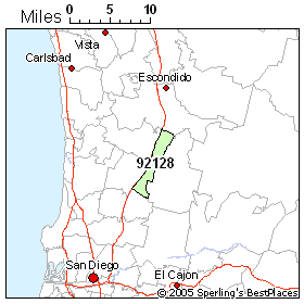 Zip 92128 (San Diego, CA) Rankings