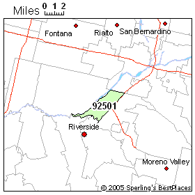 Zip 92501 (Riverside, CA) Rankings