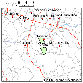 Zip Code Map For Riverside Ca - United States Map