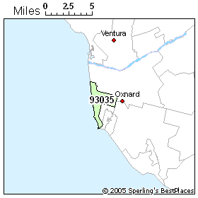 Zip 93035 (Oxnard, CA) Rankings