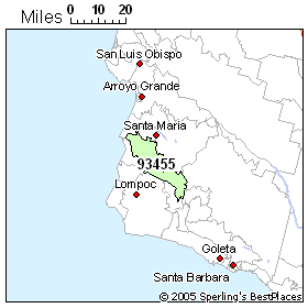 Zip 93455 (Orcutt, CA) Rankings